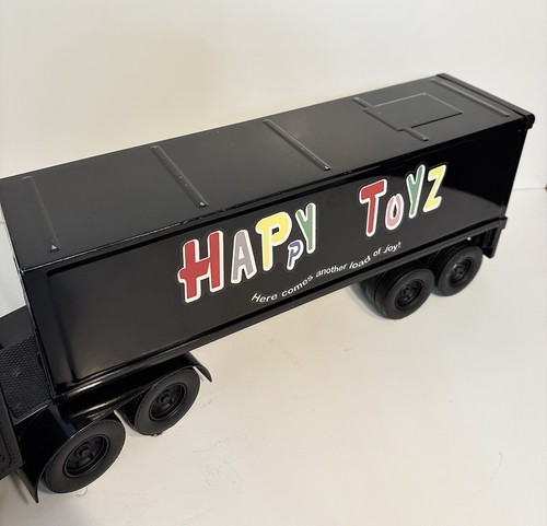 Large 23 3/4” Vintage Maximum Overdrive Semi Truck Black Big Rig Green ...