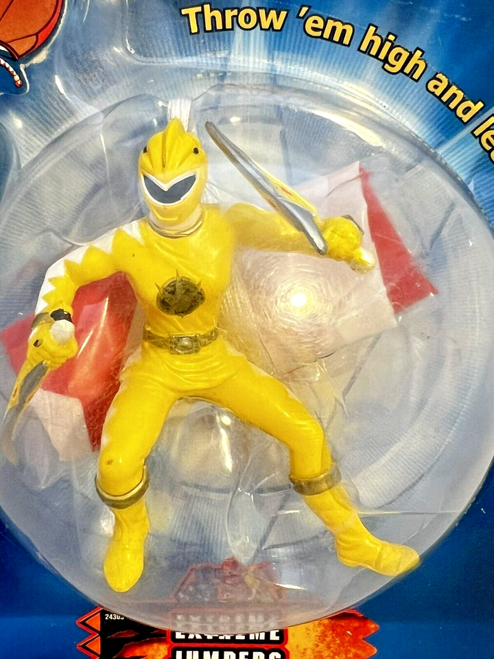 Yellow Power Rangers Dinothunder Extreme Jumper Version 2004 | eBay
