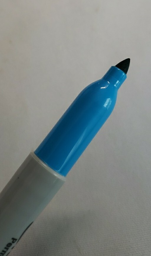 1D One Direction Harry Stiles Sharpie Blue Color FINE POINT Sharpie New ...