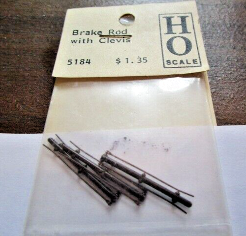 Grandt Line HO #5184 BRAKE ROD WITH CLEVIS (pkg. 6) - More Below | eBay