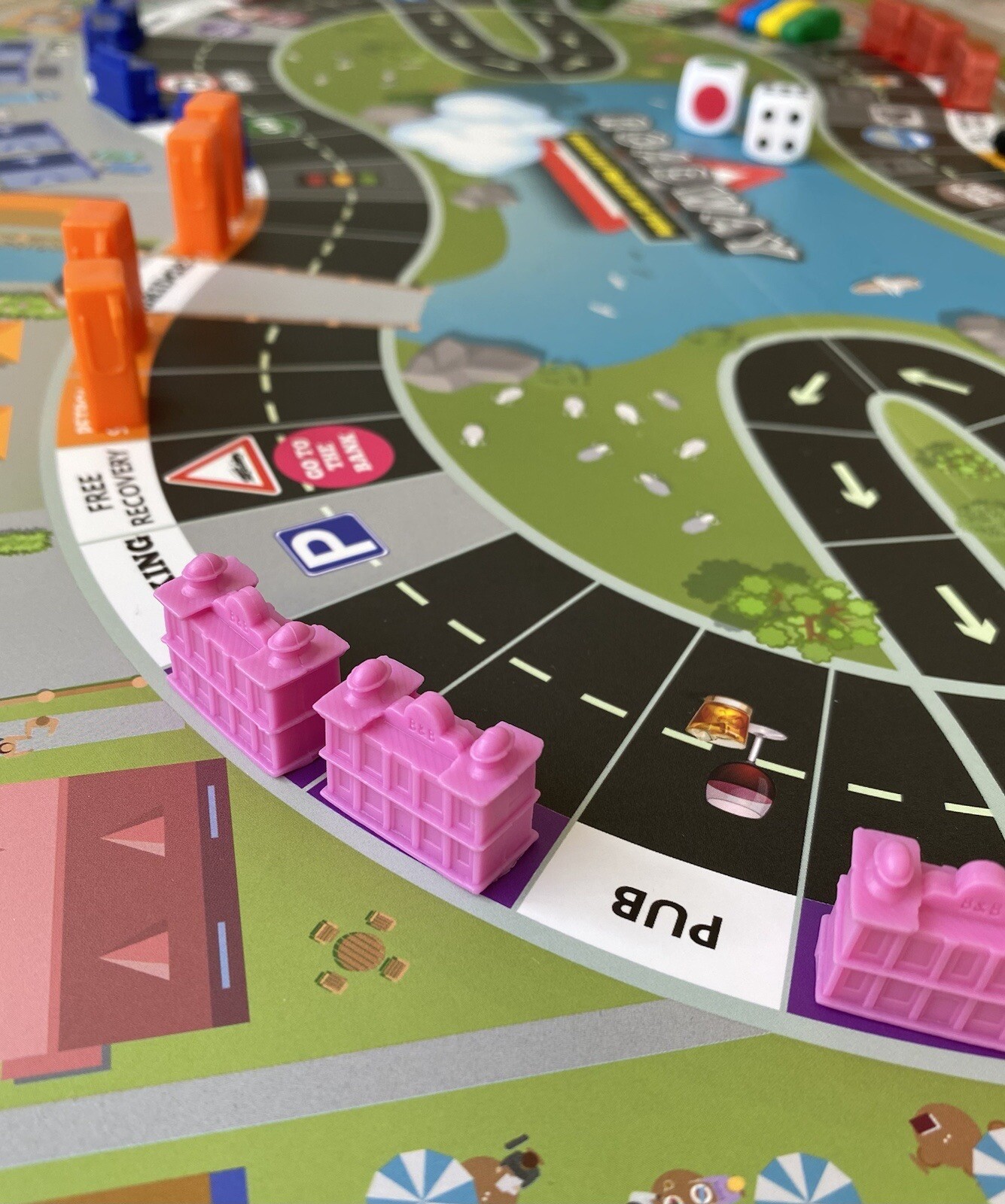Family Roadway Board Game Endless Miles Of Fun Classic Game | eBay UK