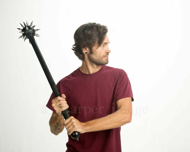 Medieval Spiked Ball Mace Silver (stainless Steel) Morning Star ...