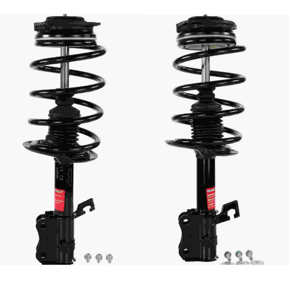 2 Monroe Left+Right Front Struts Shocks Coil Springs for Nissan Sentra ...