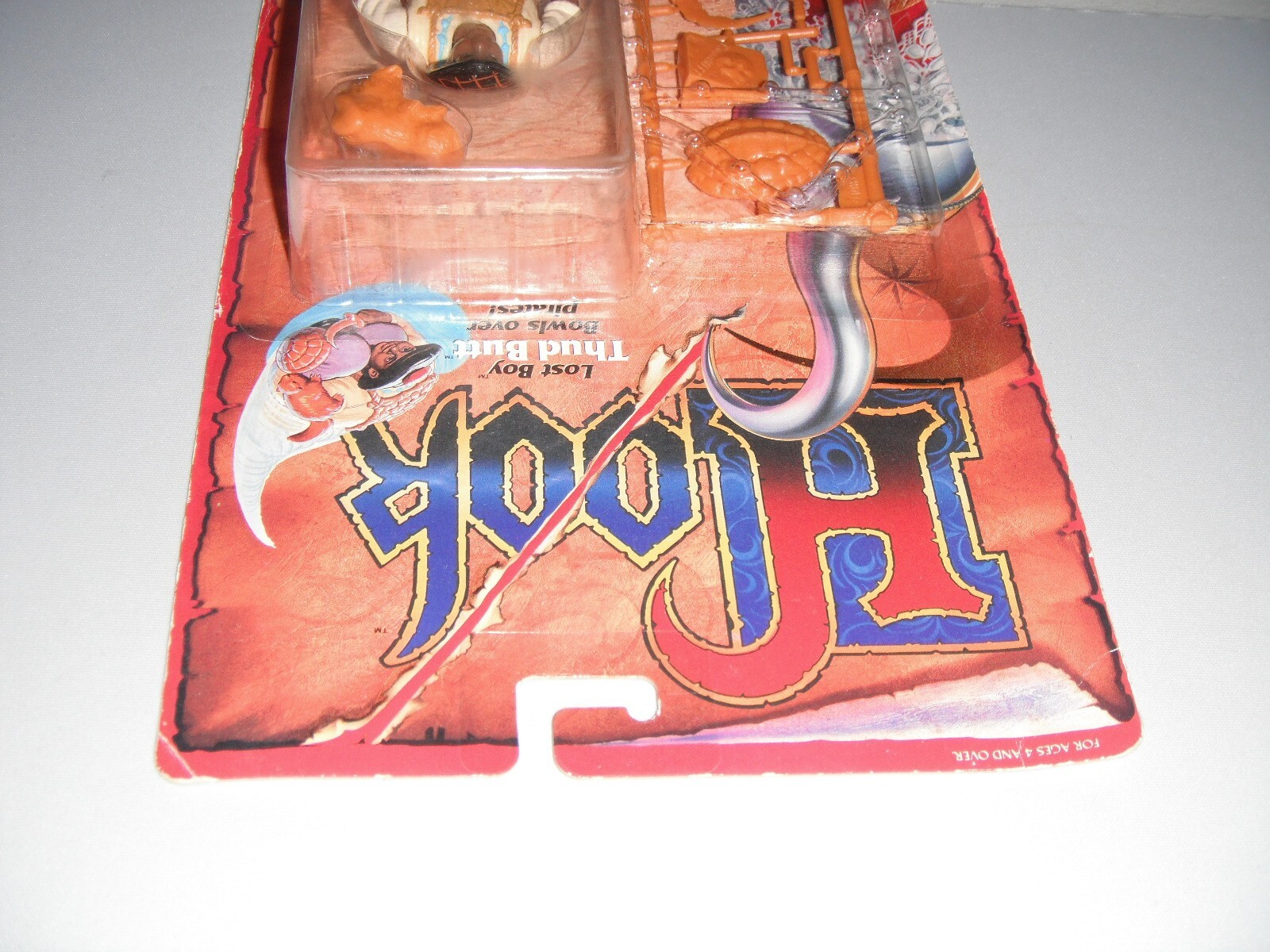 Mattel Hook Thud Butt Lost Boy 1991 Rare Action Figure Peter Pan New ...