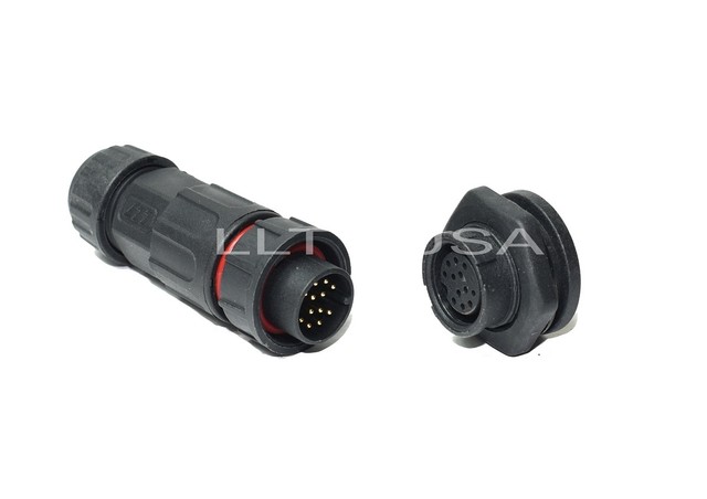 Waterproof Connector Llt-usa M29 Ip68 36 Pin Panel Mount Male and ...