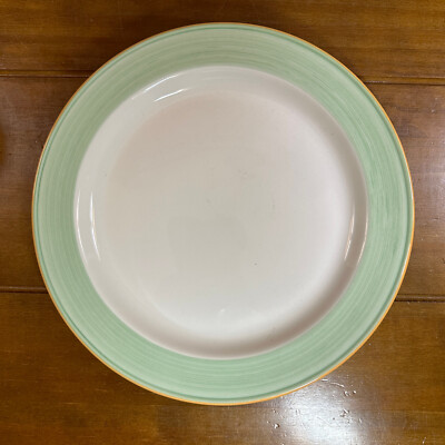 1 New Steelite International Rio Green Slimline 10" Dinner Plate | eBay