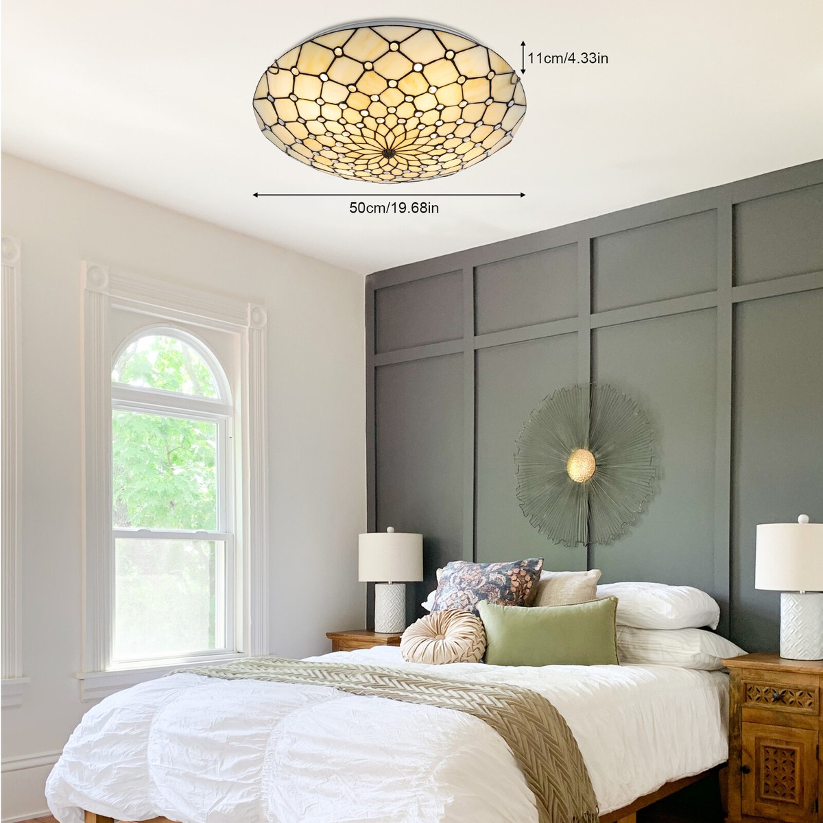 Vintage Style Ceiling Lighting Vintage Nordic Style LED Ceiling
