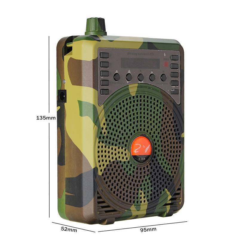 48W/38W Hunting Decoy Calls Electronic Bird Caller Decoy Speaker ...