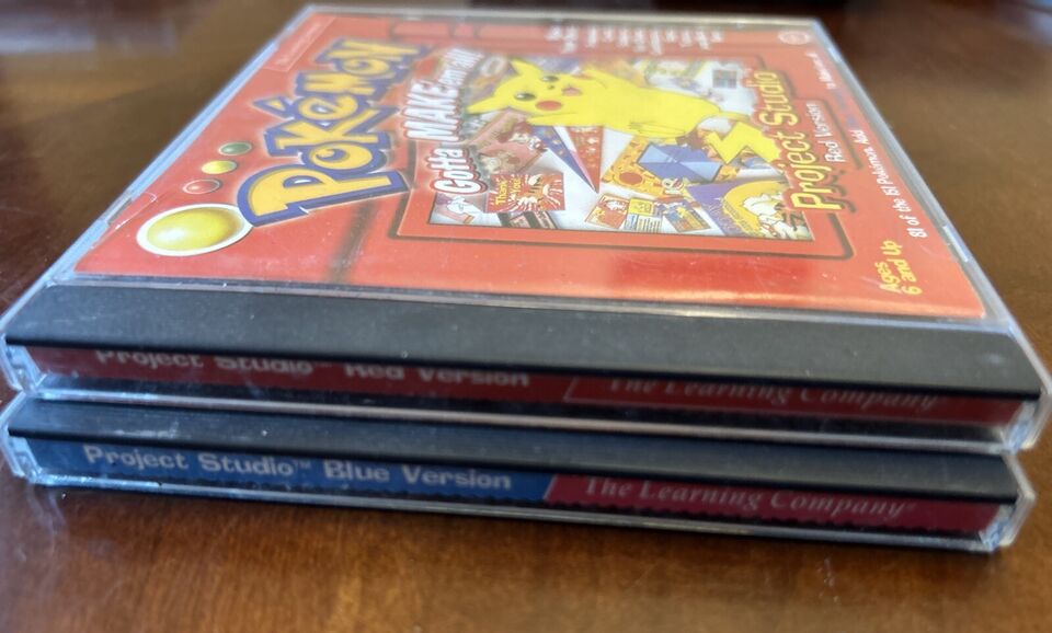 Pokémon: Project Studio: - Red Version + Blue Version (PC 1999) Make ...