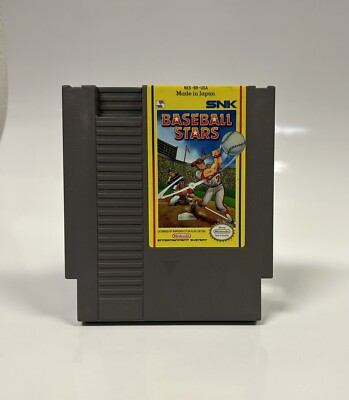 Baseball Stars (Nintendo Entertainment System, 1989) NES Video Game | eBay