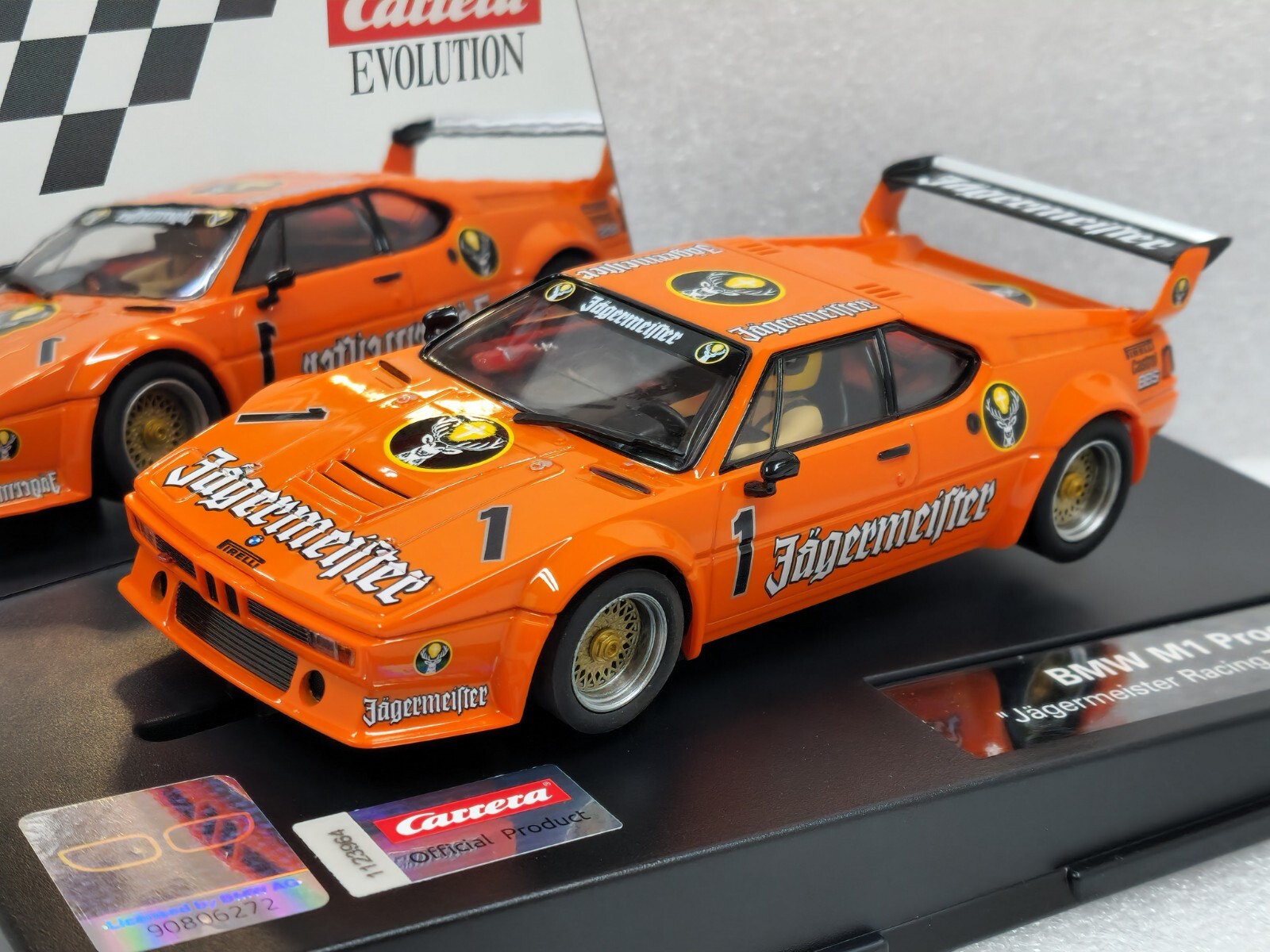 Carrera Evolution 27792 BMW M1 Procar Jagermeister Racing Team, #1 1:32 ...