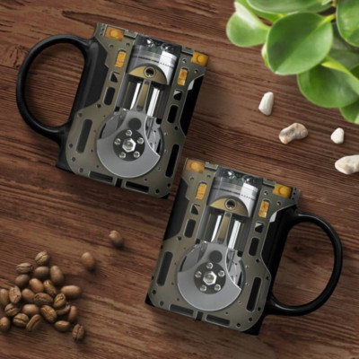 Mechanic Engine Coffee Mug, Cylinder Engine, Machinist Mugs, Engine ...