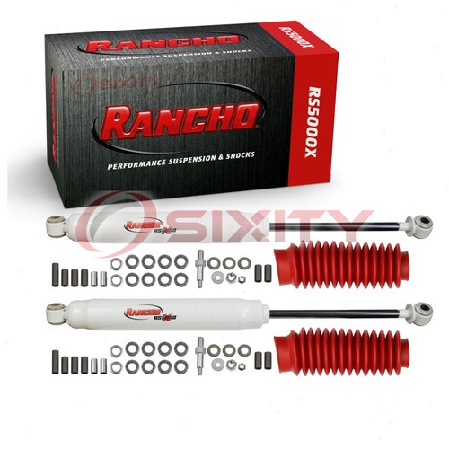 2 pc Rancho RS5000X Rear Shock Absorbers for 1998-2003 Dodge Durango ...