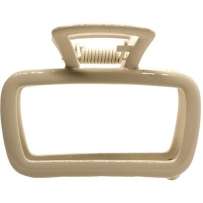Hair clip, rectangular, beige Lolita Accessories | eBay UK