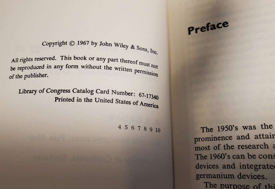 IBM Library 1971 Physics and Technology of Semiconductor Devices 1967 ...