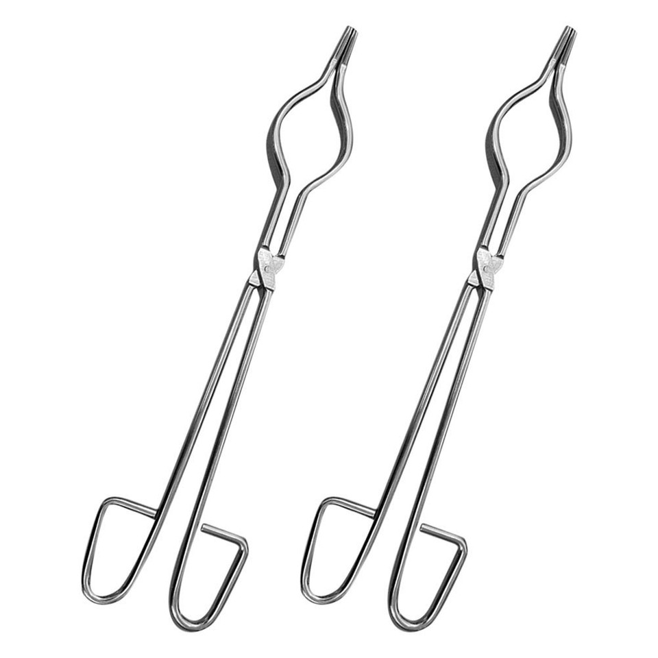 2 Pcs Melting Crucible Clamp Silver Copper Casting Tong Circle Clamps ...
