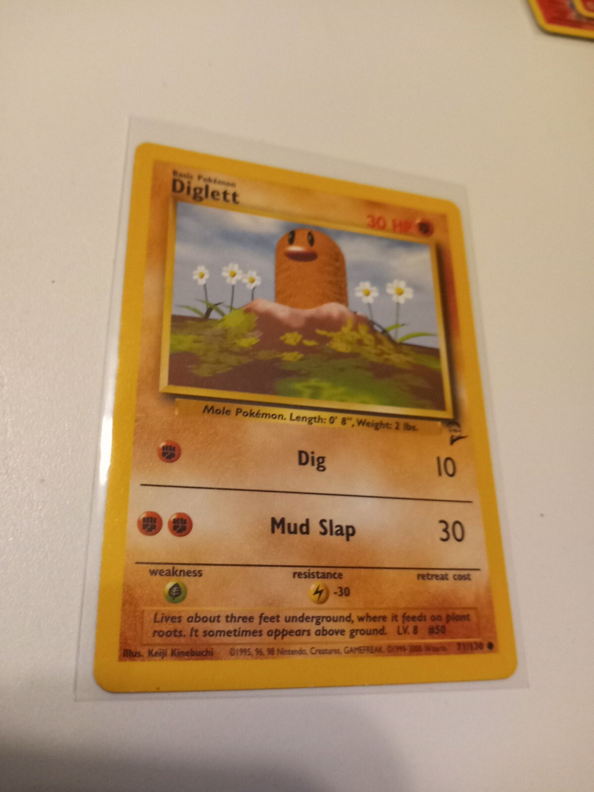 Pokémon TCG Diglett Base Set 2 71/130 Regular Unlimited Common | eBay