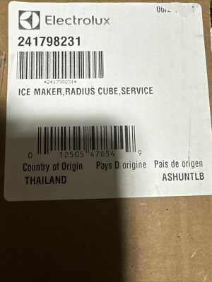 Refrigerator Ice Maker 241798231 Frigidaire OEM originan NEW | eBay