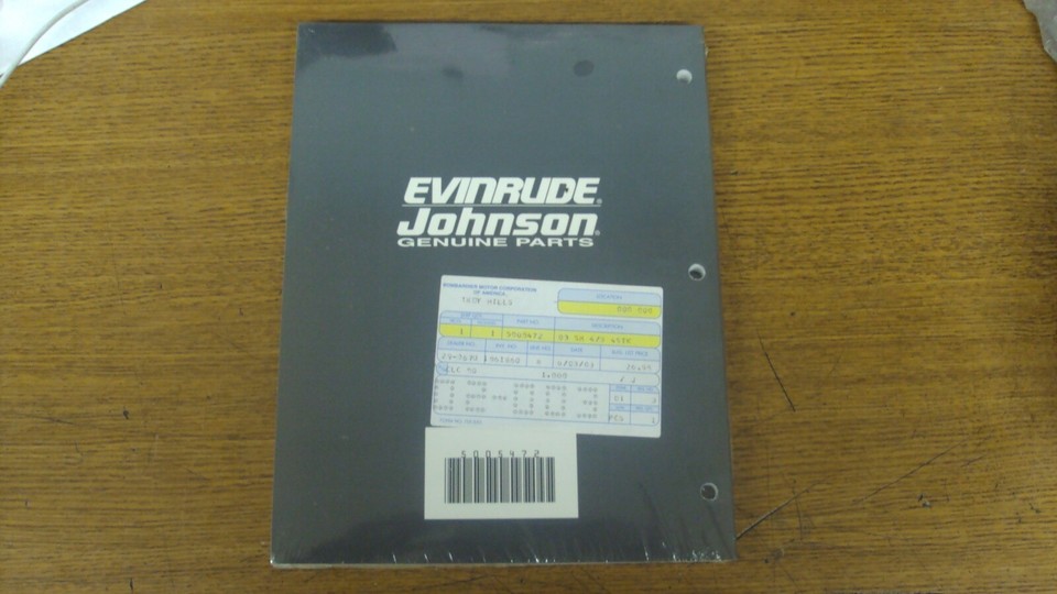 New 2003 Johnson 4 5 HP Service Manual ST 4 Stroke Outboard P/N 5005472 ...