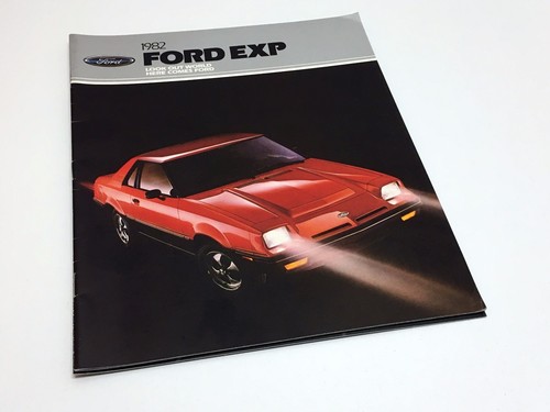 1982 Ford EXP Brochure - August 1981 Print | eBay
