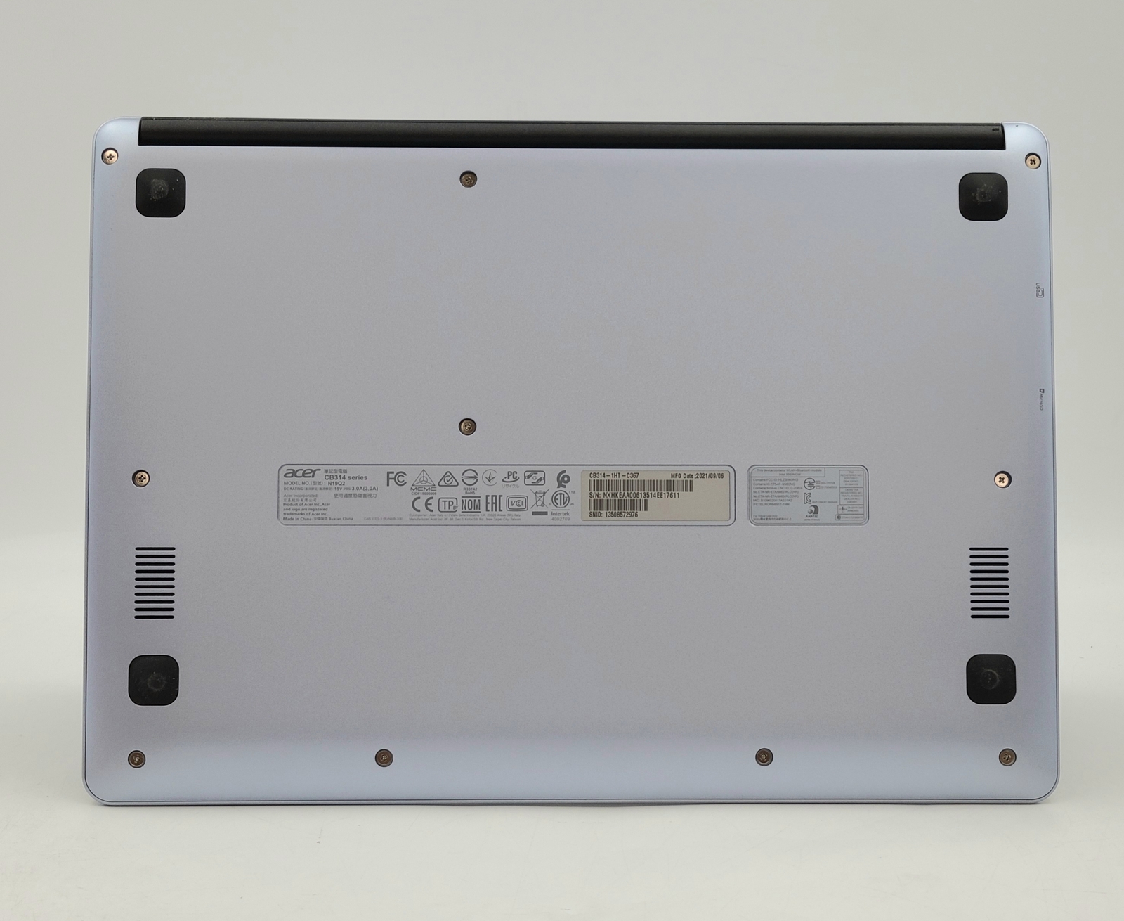 Acer Chromebook 314 CB314-1HT-C367 14" Laptop Dew Silver | eBay