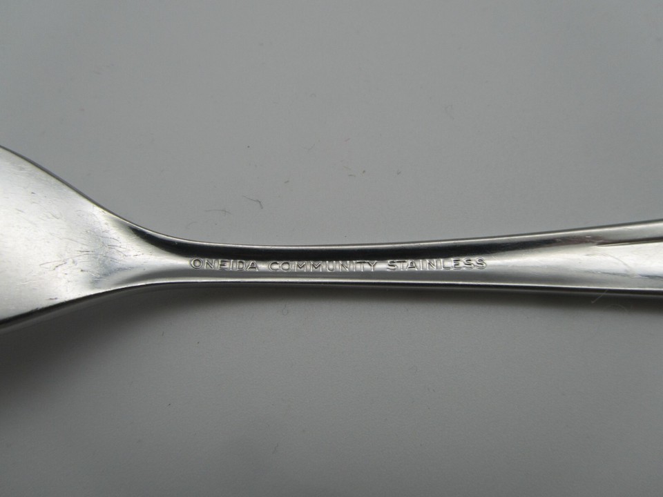Oneida Community Stainless My Rose Slotted Jelly Spoon Betty Crocker | eBay