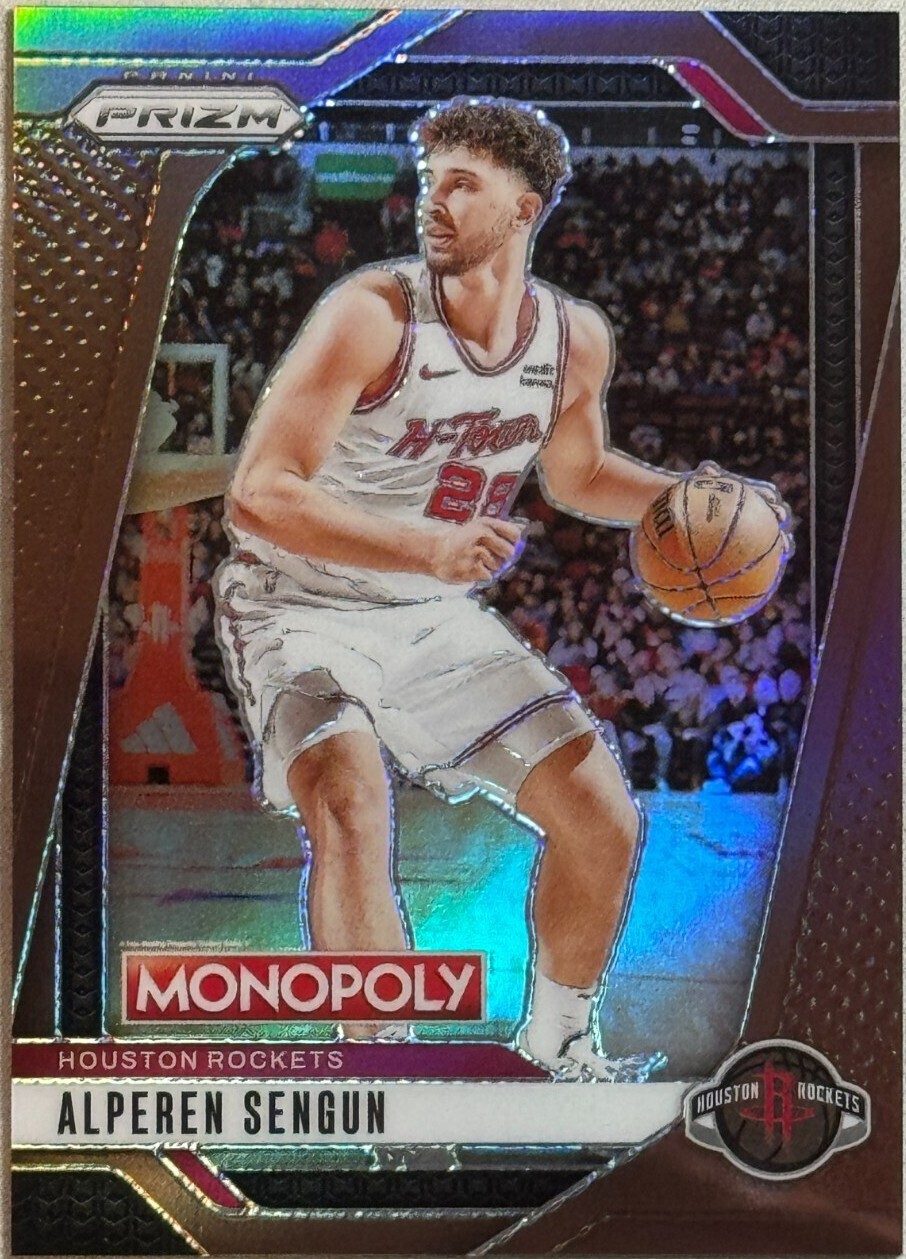 2024-25 Panini Prizm Monopoly - Alperen Sengun #70 Brown Prizm /299 for ...