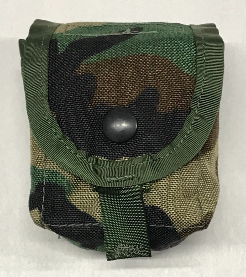 M81 Woodland Frag Pocket / General Purpose Pouch MOLLE Style 4130 SDS ...