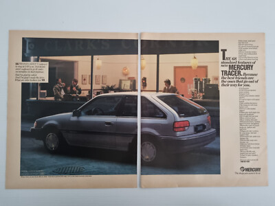 Mercury Tracer Advertising Vintage Magazine Advert Advertising Original ...