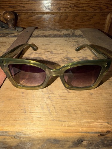 French Connection Women's Cat Eye Sunglasses Green DG1024 FC 24 61 GRN ...