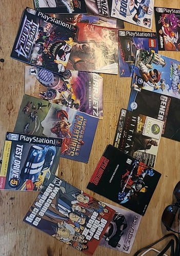 Huge Lot Of Vintage Video Game Booklets, Original Over 30 Books And ...