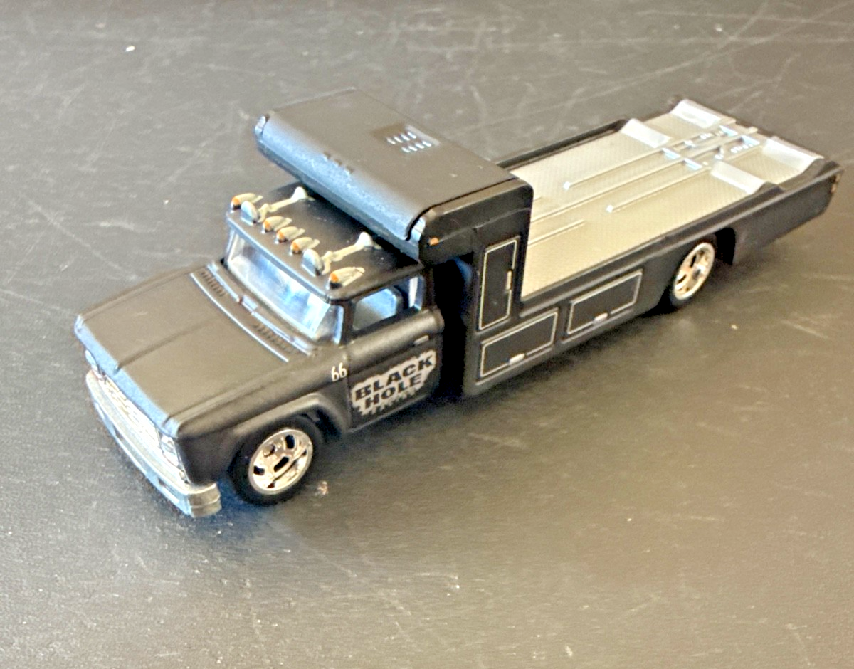 Hot Wheels Retro Rig HW ‘21 Premium Black Hole Racing Box Set Loose ...