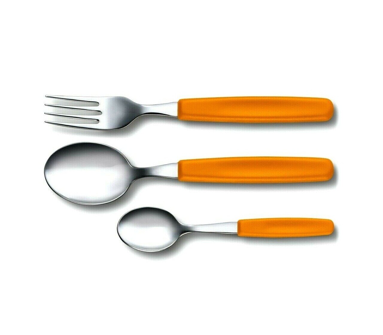 NEW Victorinox Table Spoon or Tea Spoon ,Set of 6 Orange Handle | eBay