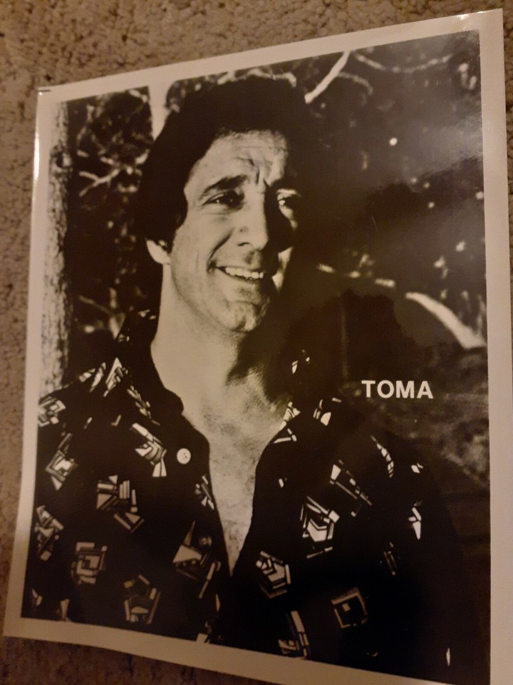 Press Photo David Toma, Former Police Officer and Actor Baretta TV Series | eBay
