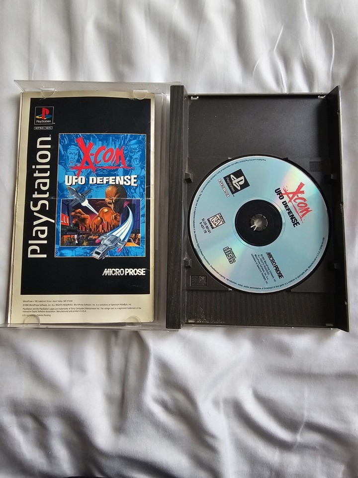 X-COM: UFO Defense, Sony PlayStation PS1 PSOne PSX - Longbox, CIB good ...