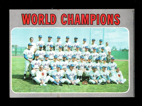 1970 TOPPS #1 WORLD CHAMPIONS METS VG 3A | eBay