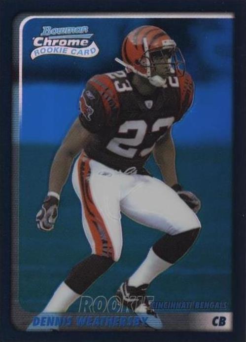 2003 Bowman Chrome - Dennis Weathersby #196 Blue Refractor (RC) for ...