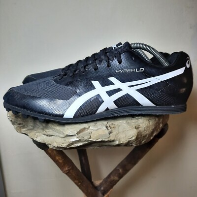 ASICS Hyper LD 6 Spikes Athletics Men's Track Shoes 1091A019 Black No ...