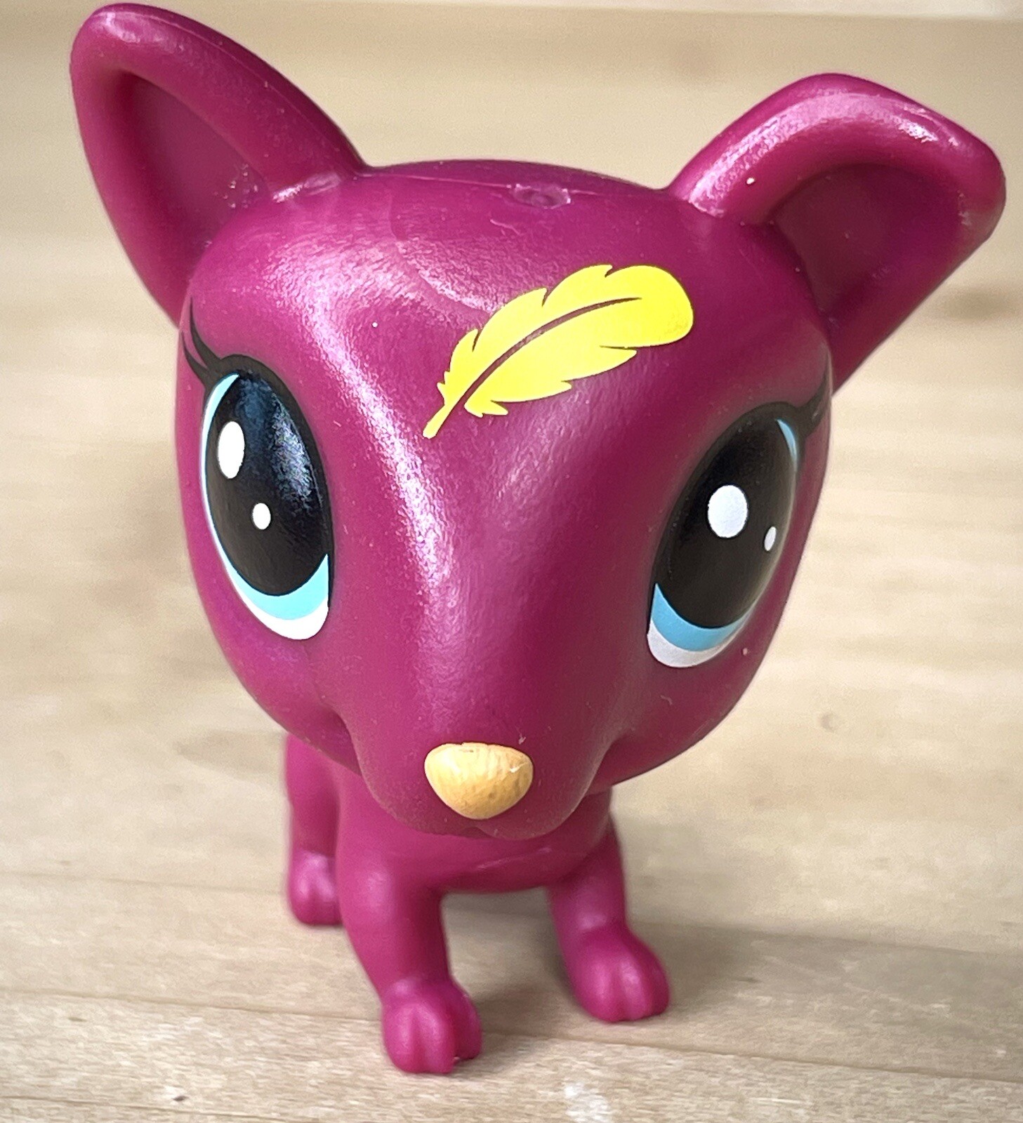 LPS Littlest Pet Shop Bull Terrier Dog Palmer Lucky Pets 2019 Red No ...
