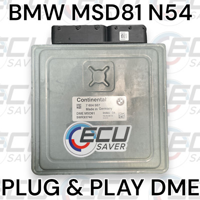 🔥 BMW MSD81 Plug N' Play DME / EWS DELETED / PROGRAMMED/ 135i 335i 535i ...
