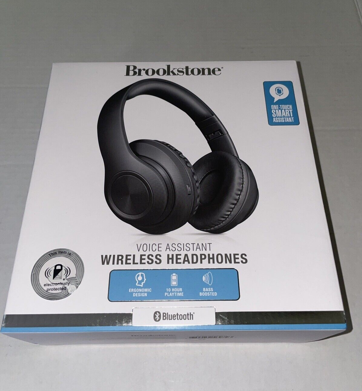 Brookstone Voice Assistant Wireless Headphones Bluetooth - Green for ...