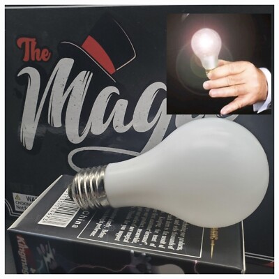 Magic Trick Gimmick Light Bulb Stage Illusions Magicians Illuminating ...