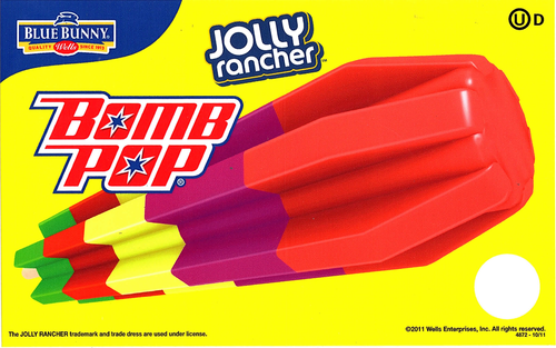 2011 Vintage Original Bomb Pop Jolly Rancher Bunny Ice Cream Truck ...