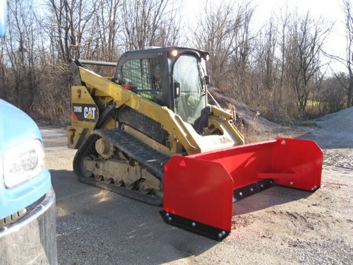 10' x 36" Global Euro Snow Pusher Box Plow HD back drag John Deere ...