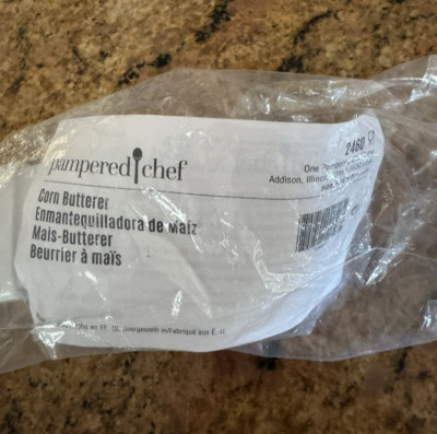 Retired Pampered Chef Corn Butterer # 2460 Butter Holder Spreader - New ...