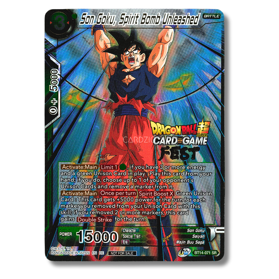 Goku Spirit Bomb Quote Dragon Ball Super General (WARNING: Massive