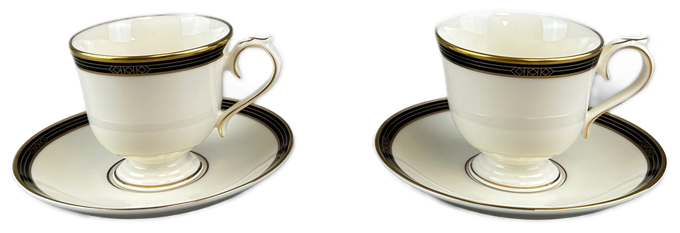Lenox Langdon Gate Cup and Saucer Coffee Tea Ambassador Collection Set ...