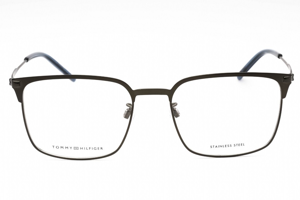 TOMMY HILFIGER TH 2062/G SVK Eyeglasses Matte Ruthenium Black Frame ...