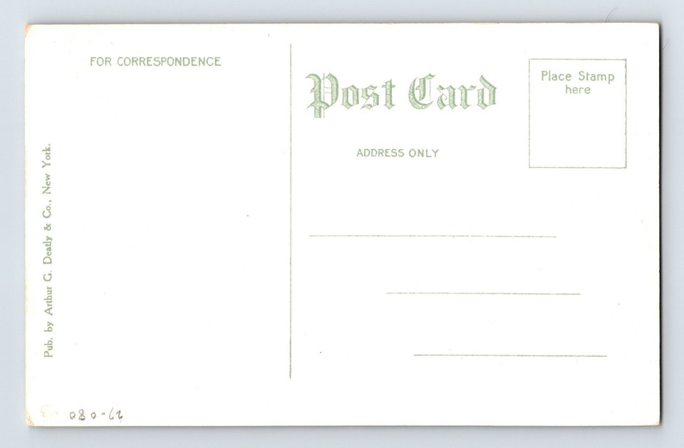 Vintage Library & Office Colonial Inn South Woodstock Vermont Postcard ...