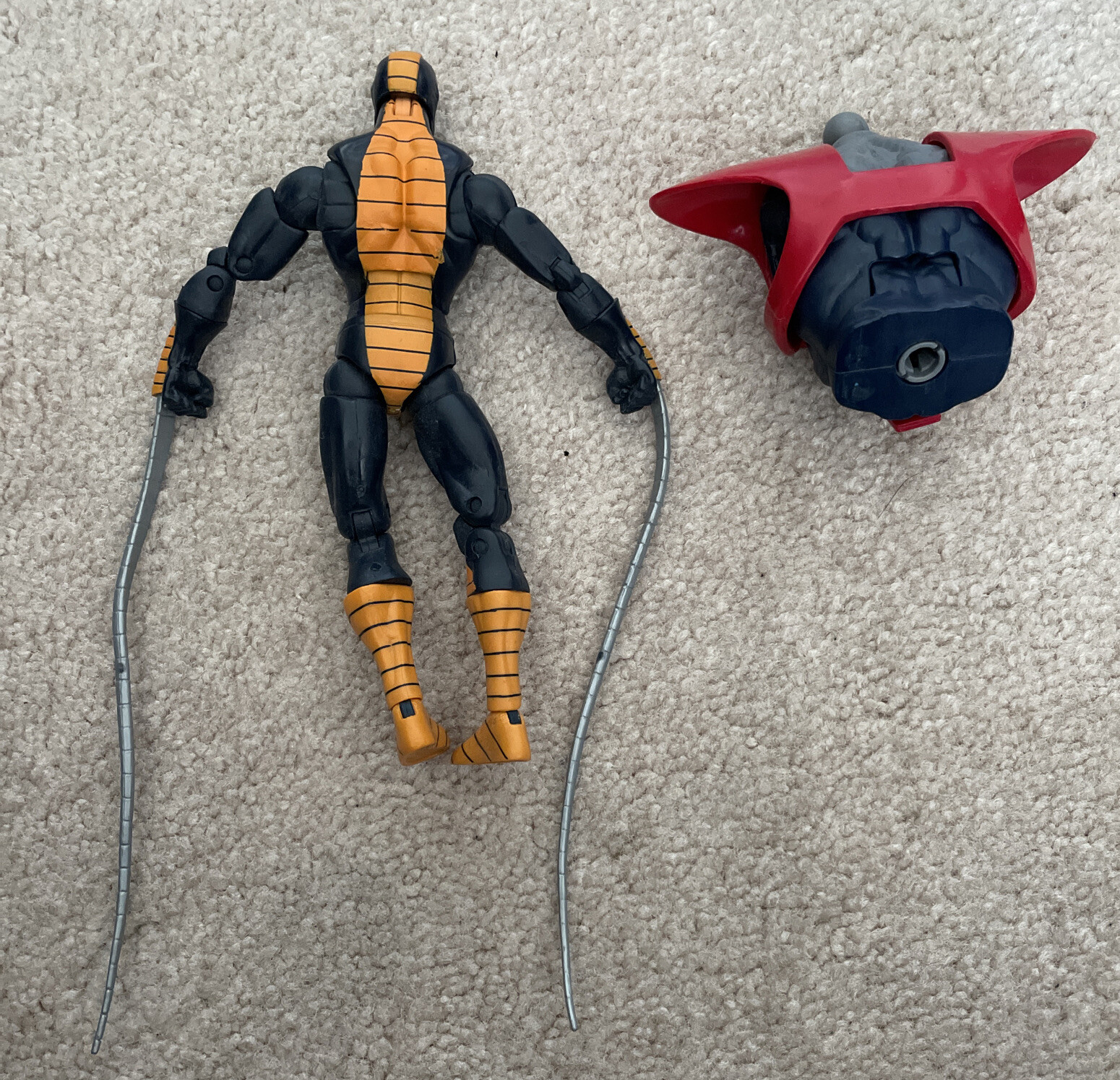 Marvel Legends Constrictor 6” Figure Build A Figure Terrax Torso ...